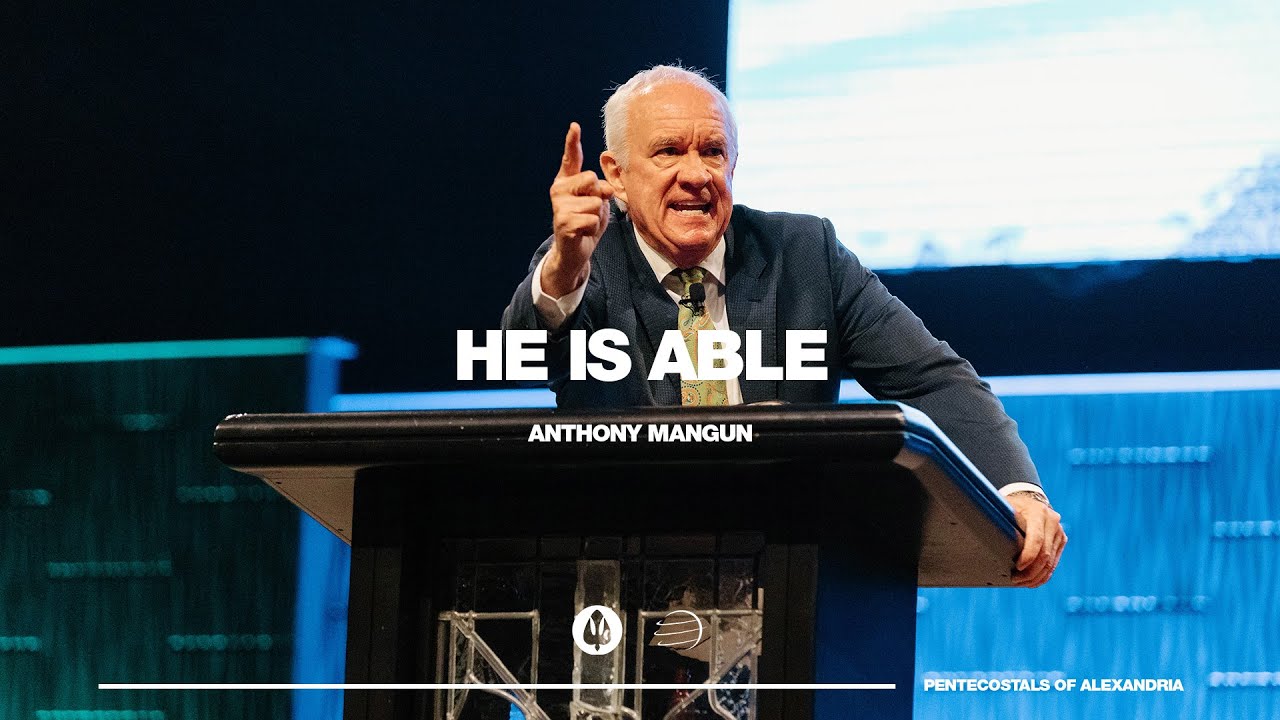 He Is Able | Anthony Mangun - YouTube
