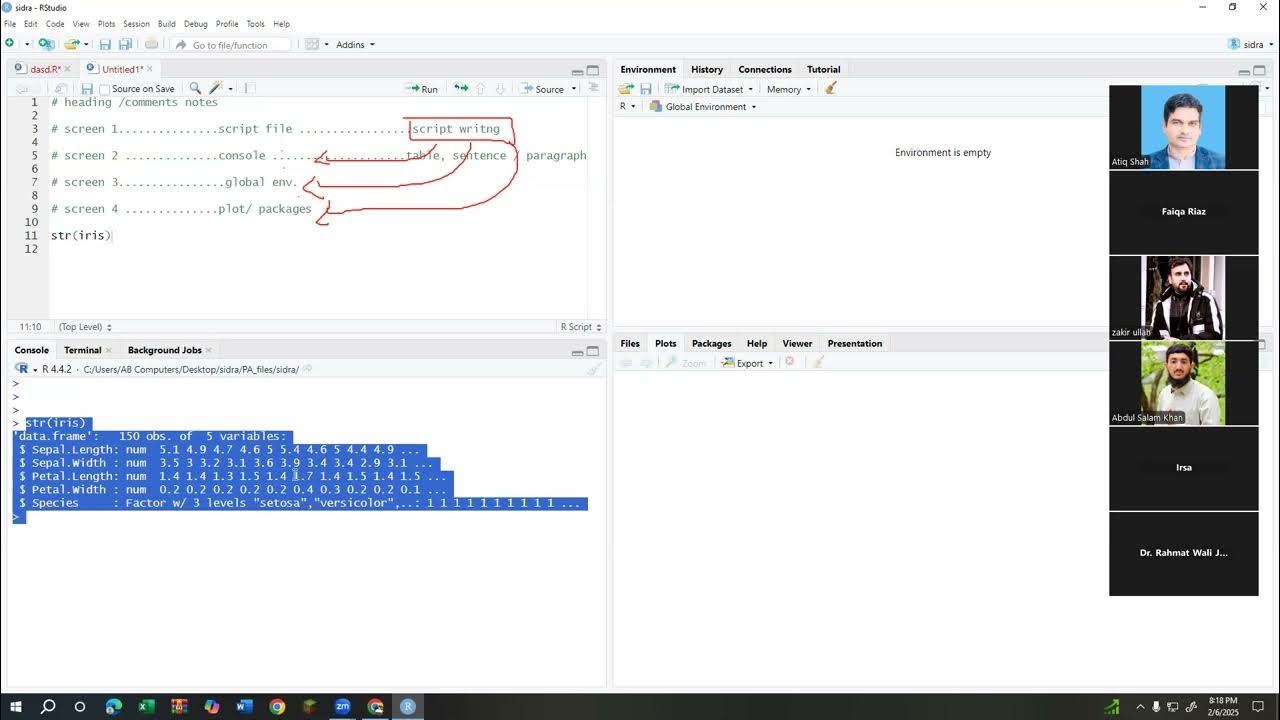 Batch 73.3: what is working directory , how to create working directory in R ? - YouTube