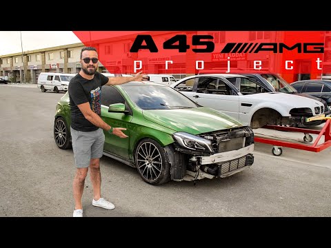 MERCEDES W176 A200 - A45 AMG DÖNÜŞÜMÜ!