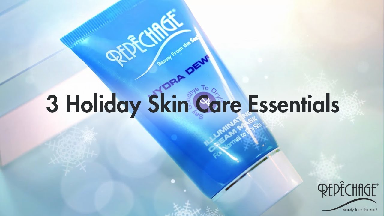 3 Holiday Skin Care Essentials | Holiday Beauty Tip - YouTube