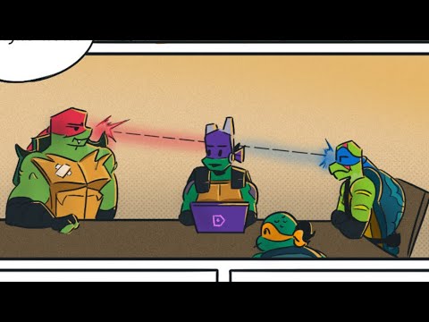Switched ninpo! - a rottmnt comic! 🧡💙💜 ️ - YouTube