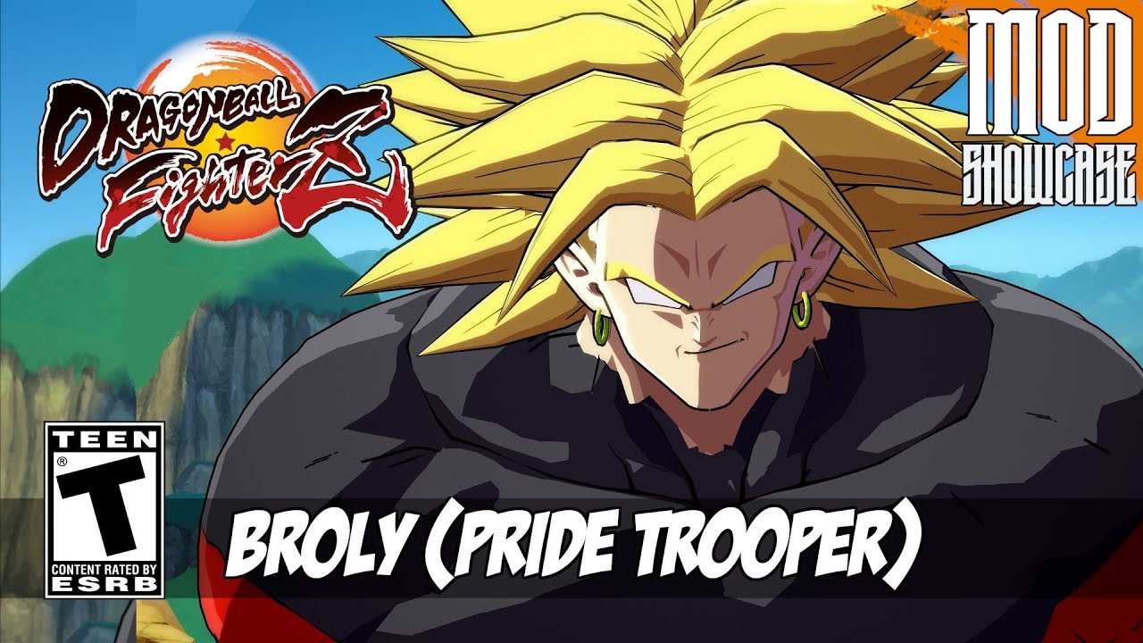 【DBFZ MOD】 PRIDE TROOPER BROLY [PC - HD] - YouTube