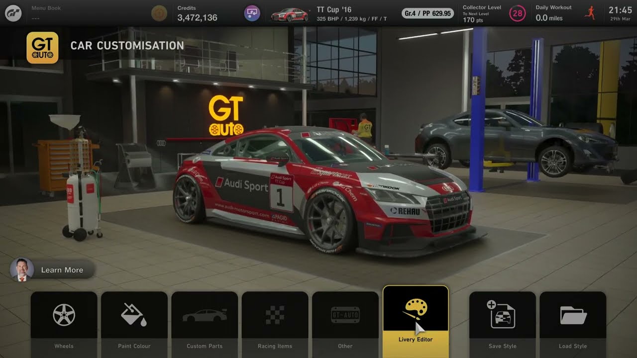 Gran Turismo 7 - Livery editor design load bug - YouTube