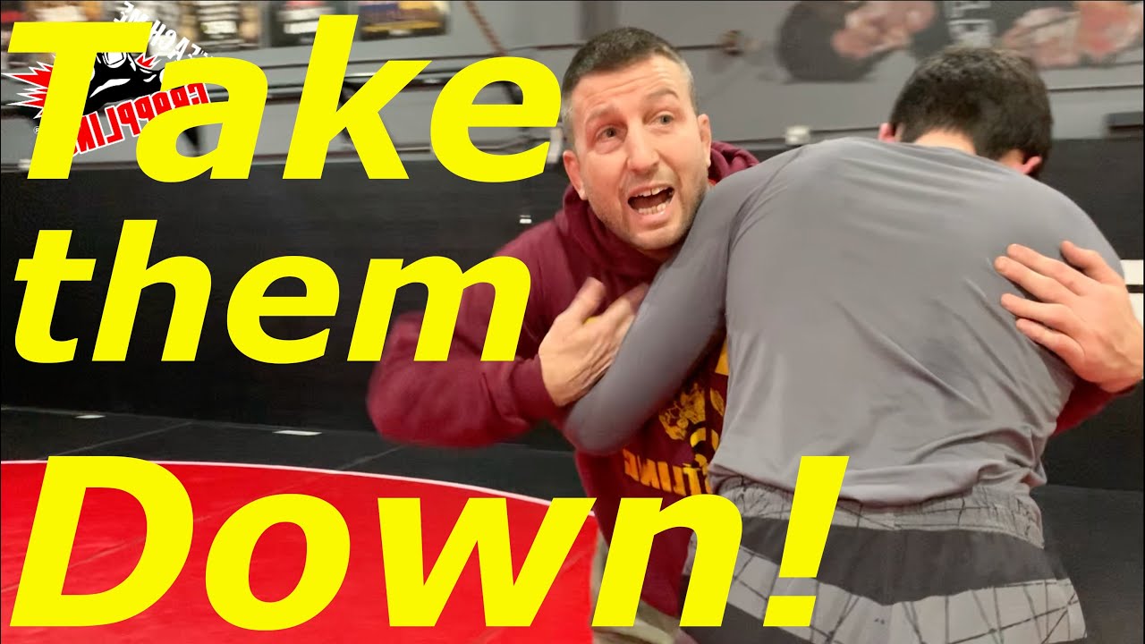 Basic CLINCH Bodylock Takedowns for EVERYONE! - YouTube
