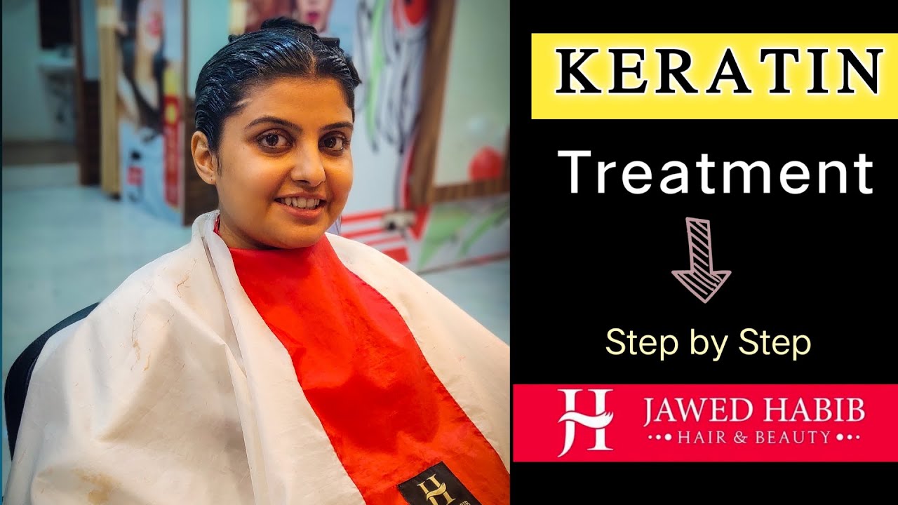Tried Keratin Smoothning Treatment At Jawed Habib Detailed Process