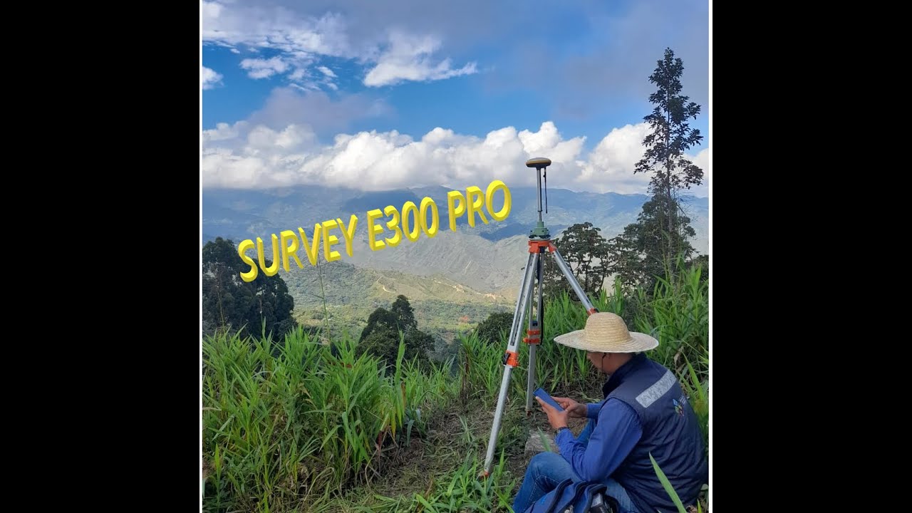SURVEY E300 PRO armando BASE y ROVER - YouTube