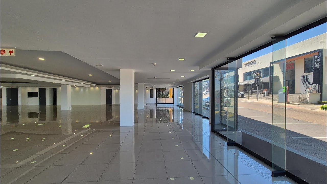 805m2 GROUND Floor Showroom Available Immediately in The Kramerville ...