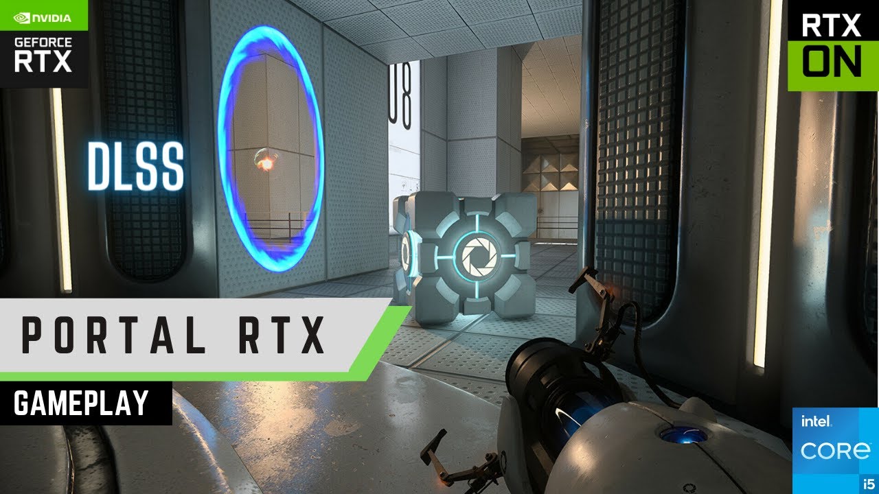 Portal RTX Gameplay | i5 11400F + RTX 3070 | 16GB | DLSS - YouTube