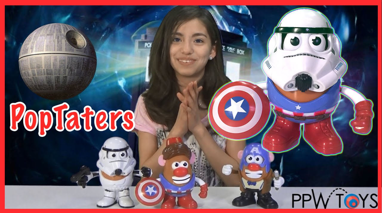 Pop Taters Doctor Who, Stormtrooper, Captain America by PPW Toys - YouTube