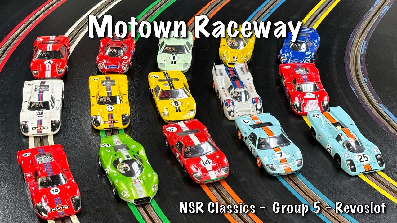 Slot Car Racing at Motown Raceway - NSR Classics, Group 5 and Revoslot ...
