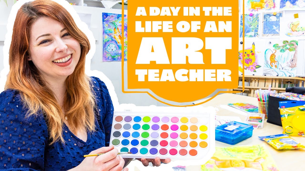 Day In The Life of an Art Teacher!~ - YouTube