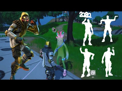 Elite Archetype Emote battling in party royal - YouTube