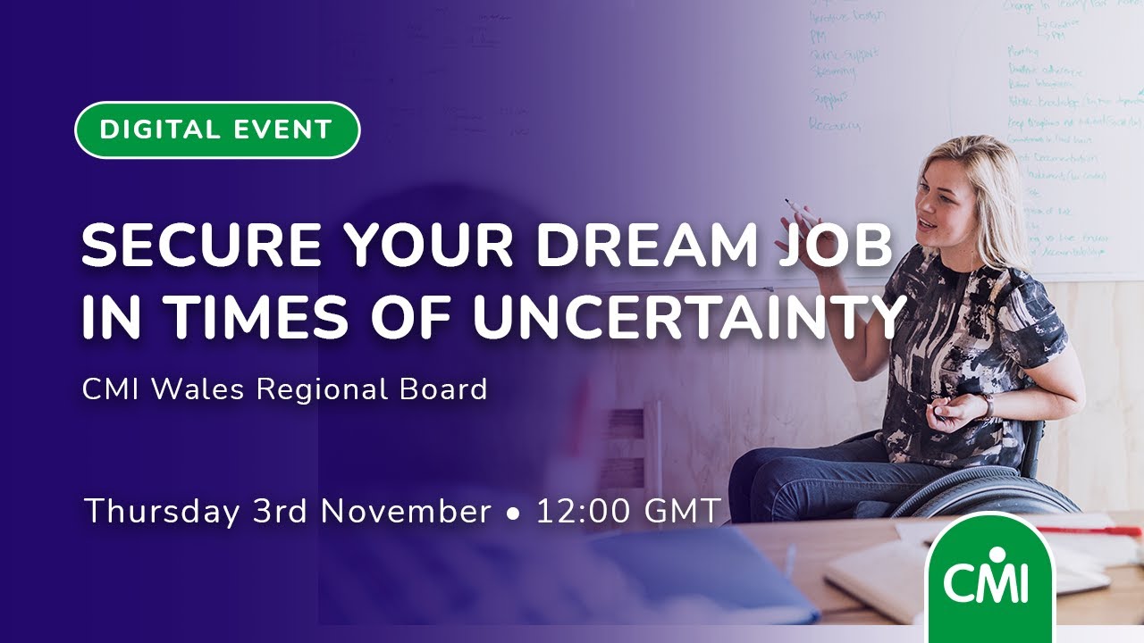 Secure your Dream Job in times of Uncertainty - YouTube