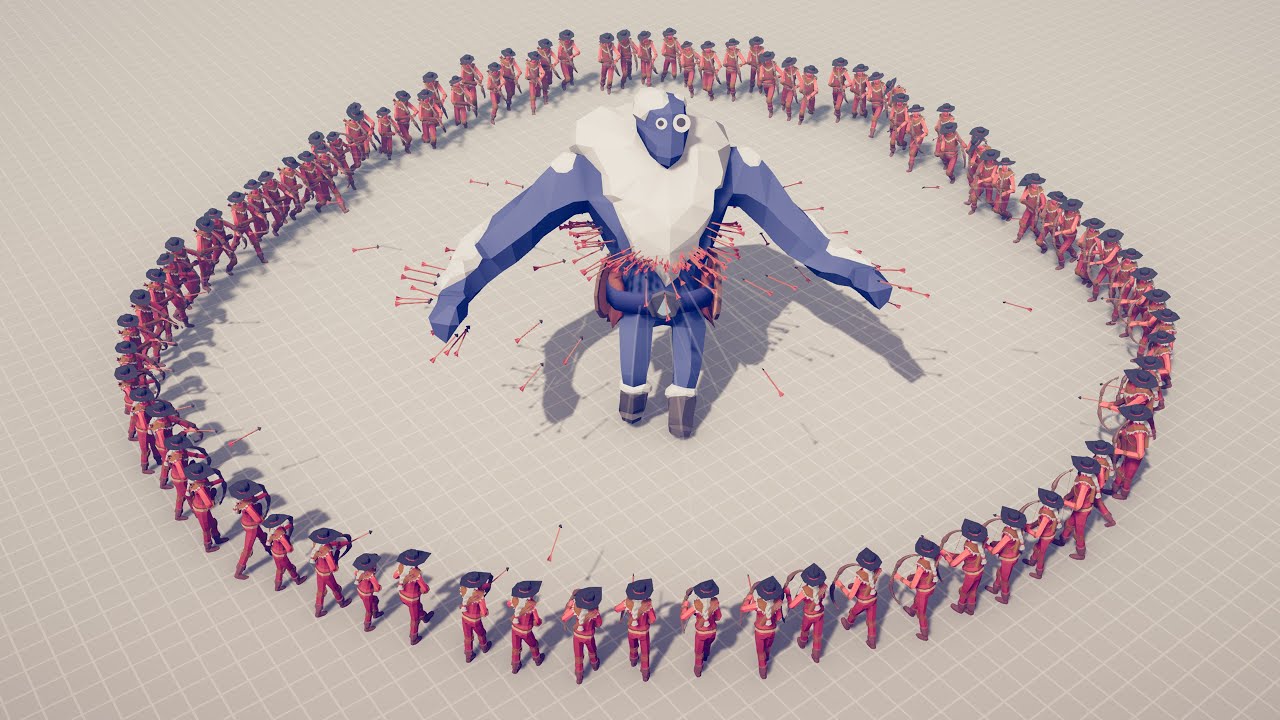 100 POACHERS vs EVERY UNIT - Totally Accurate Battle Simulator TABS ...