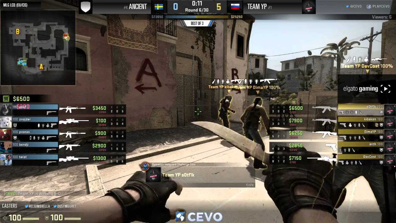 Team YP vs Ancient - Game 2 - MLG CS:GO LCQ (EU/CIS) - YouTube
