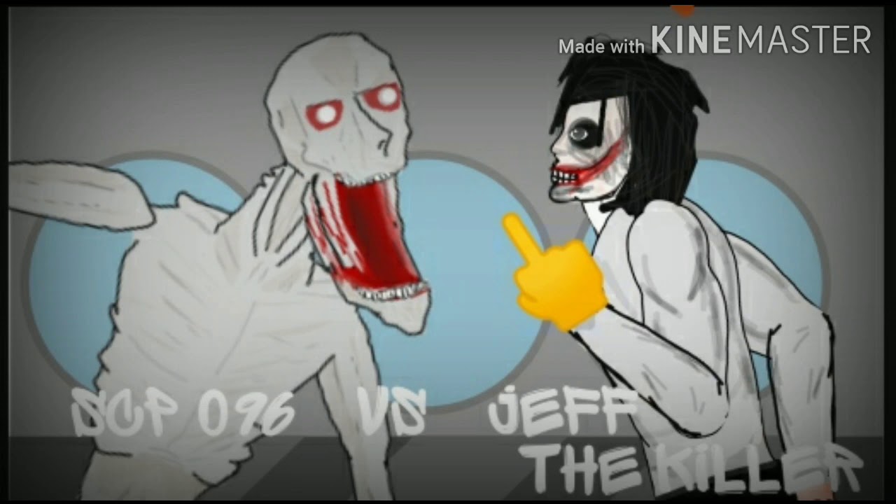 [Dc2] animation SCP 096 vs Jeff the killer - YouTube