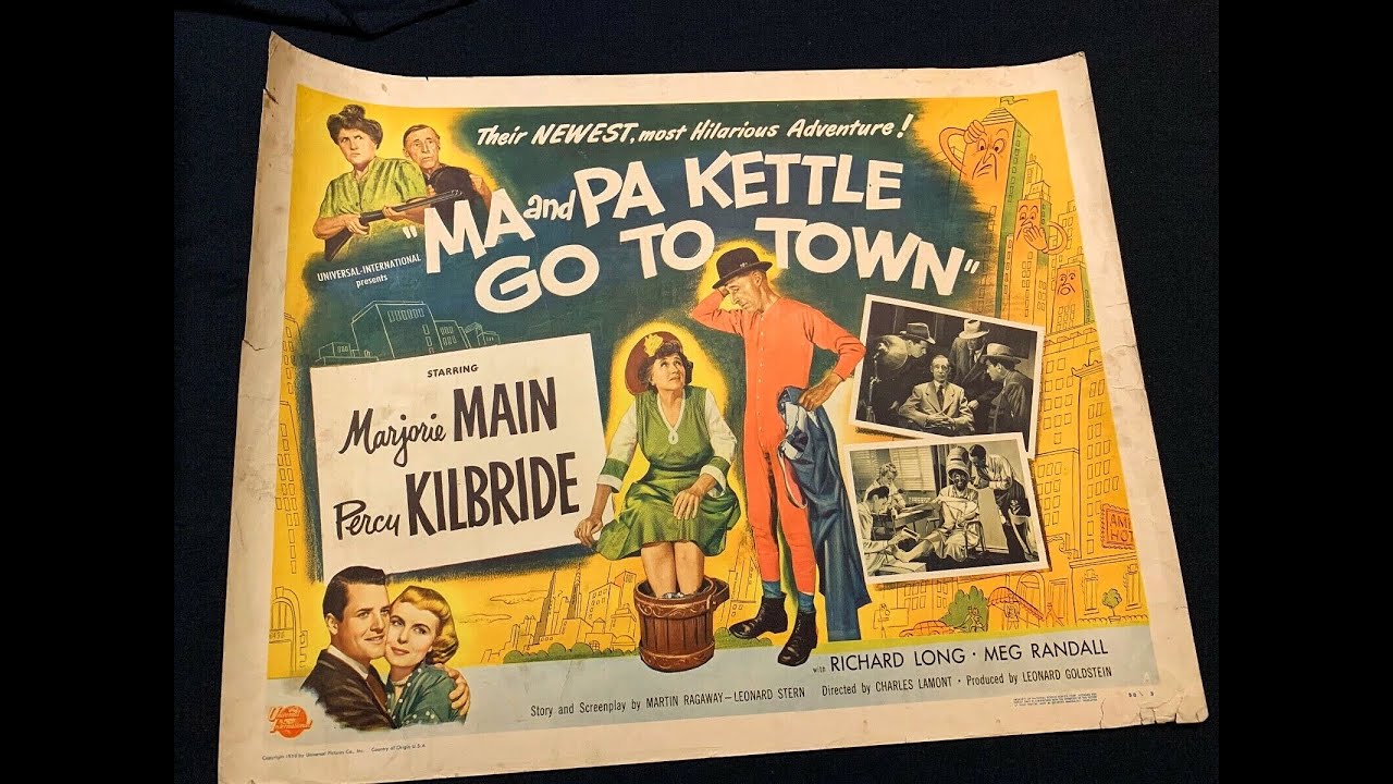 Percy Kilbride in Ma and Pa Kettle Go To Town - YouTube