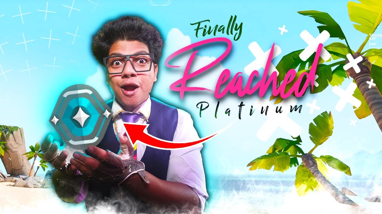 Finally Reached PLATINUM Rank in Valorant | Indian chamber is Live ...