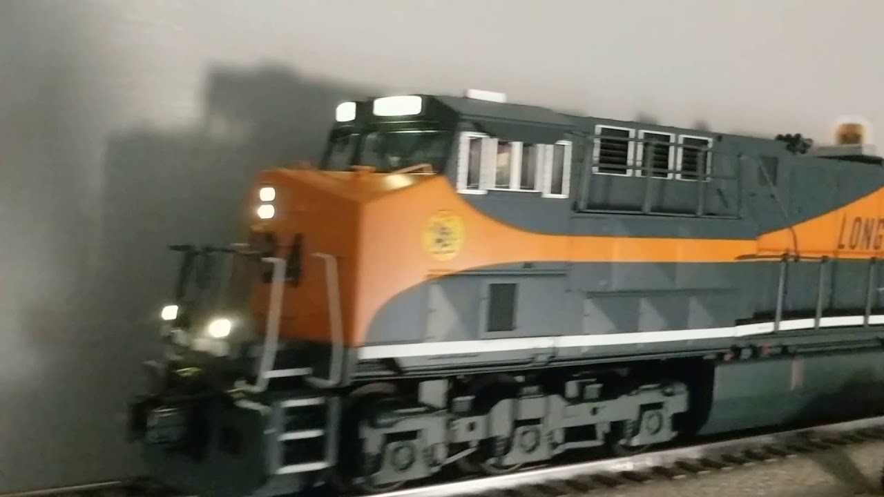 Shelf train,LIRR O gauge on shelf layout - YouTube