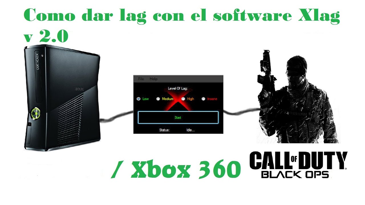 Como dar lag en partidas en xbox 360 con Xlag v2 0 - YouTube
