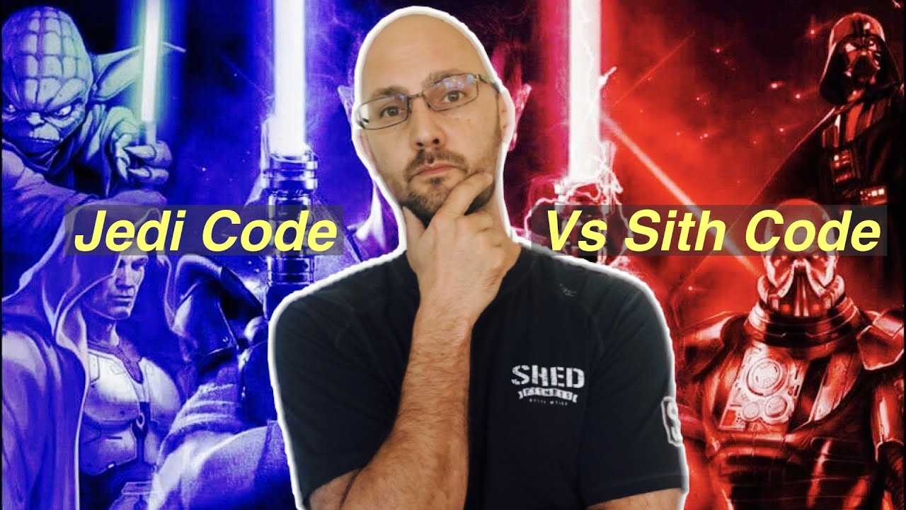 Sith vs Jedi - Jedi Code vs Sith Code (STAR WARS VIDEO ESSAY - STAR ...