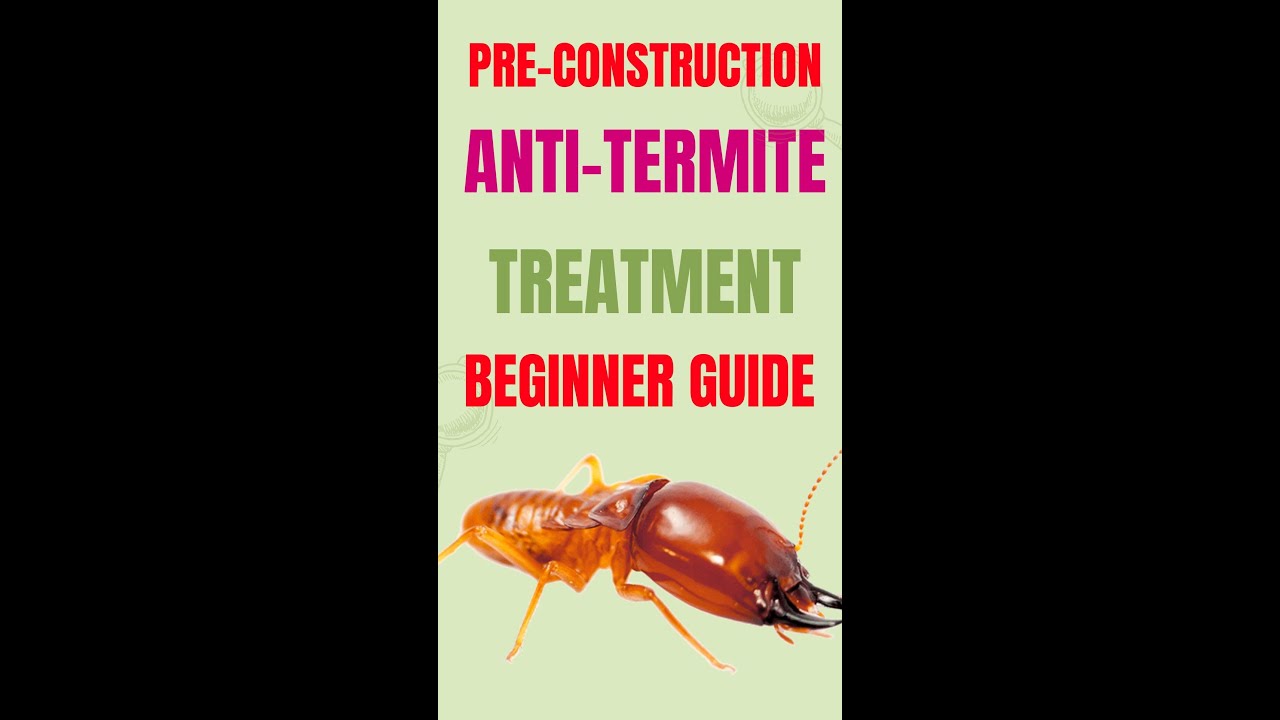 Pre-Construction Anti-Termite Treatment | How to Apply Termidor 96 SC ...