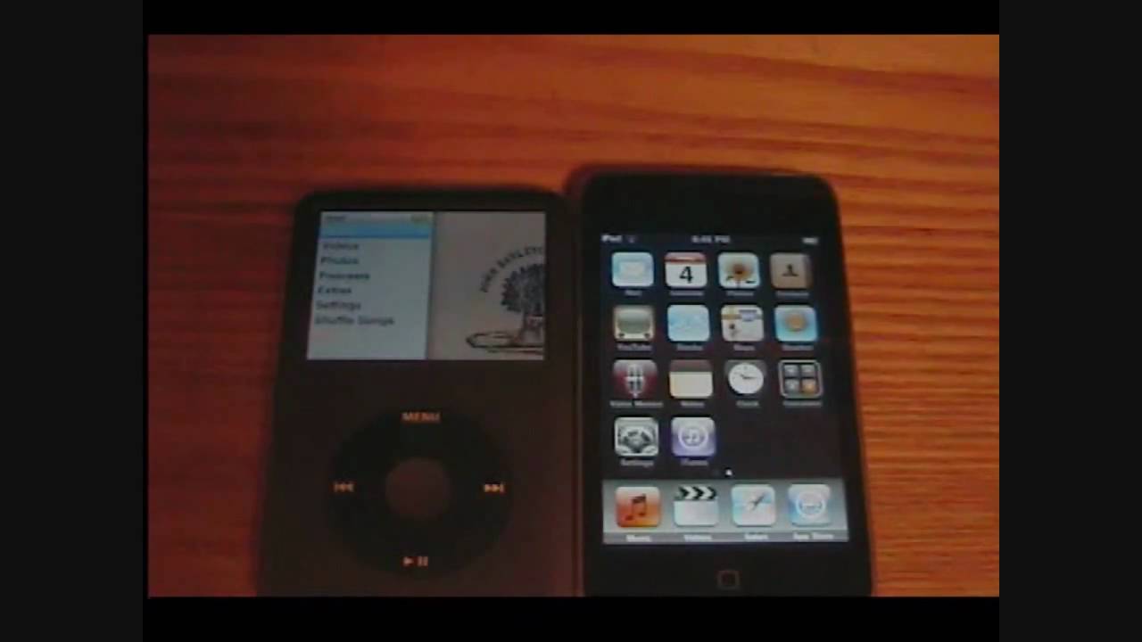 ipod Classic vs ipod Part 2 - YouTube