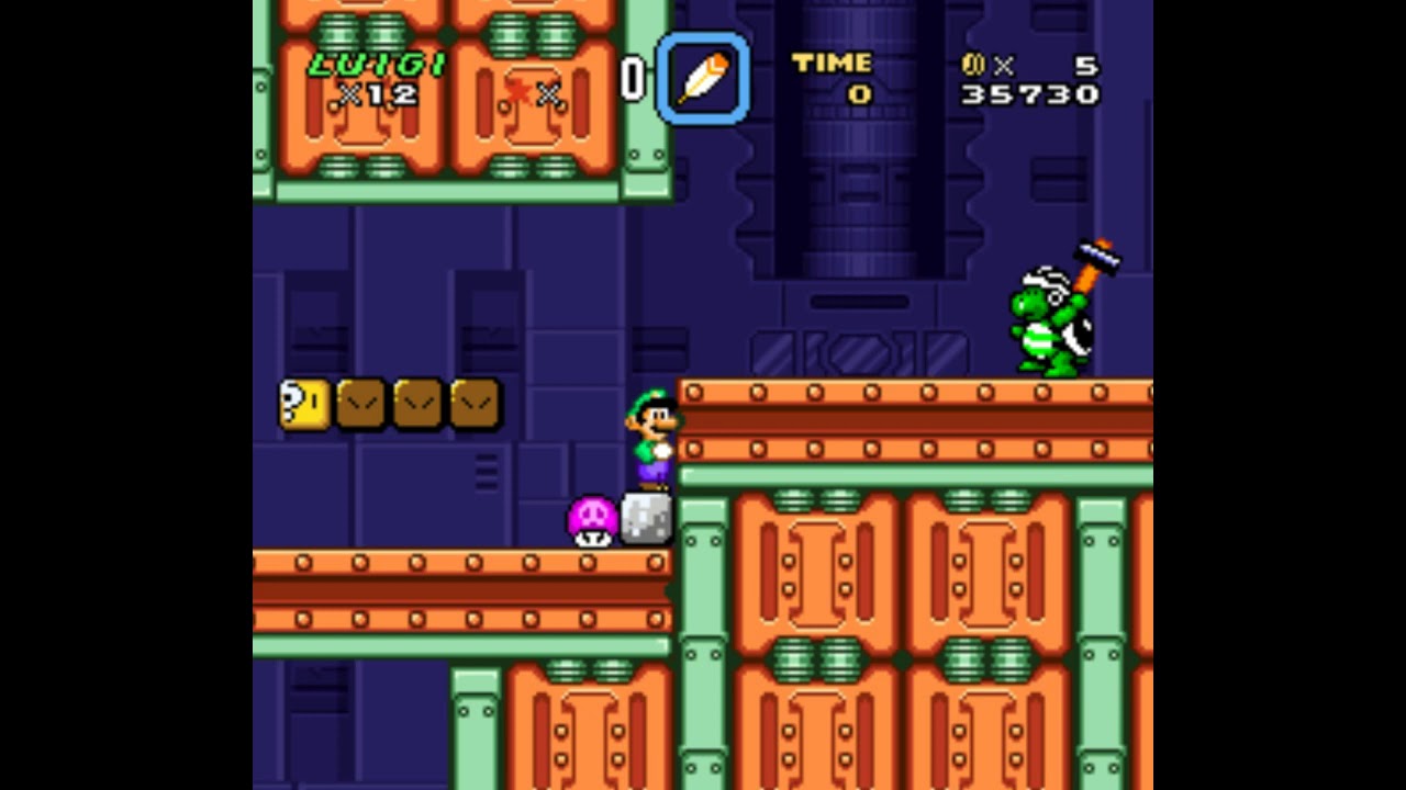 SMW Custom Music - Mega Man 7 - Junk Man's Stage - YouTube