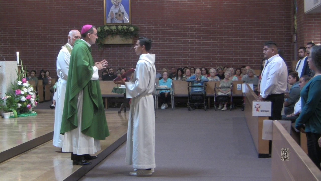 Adult Rite of the Sacrament of Confirmation - YouTube