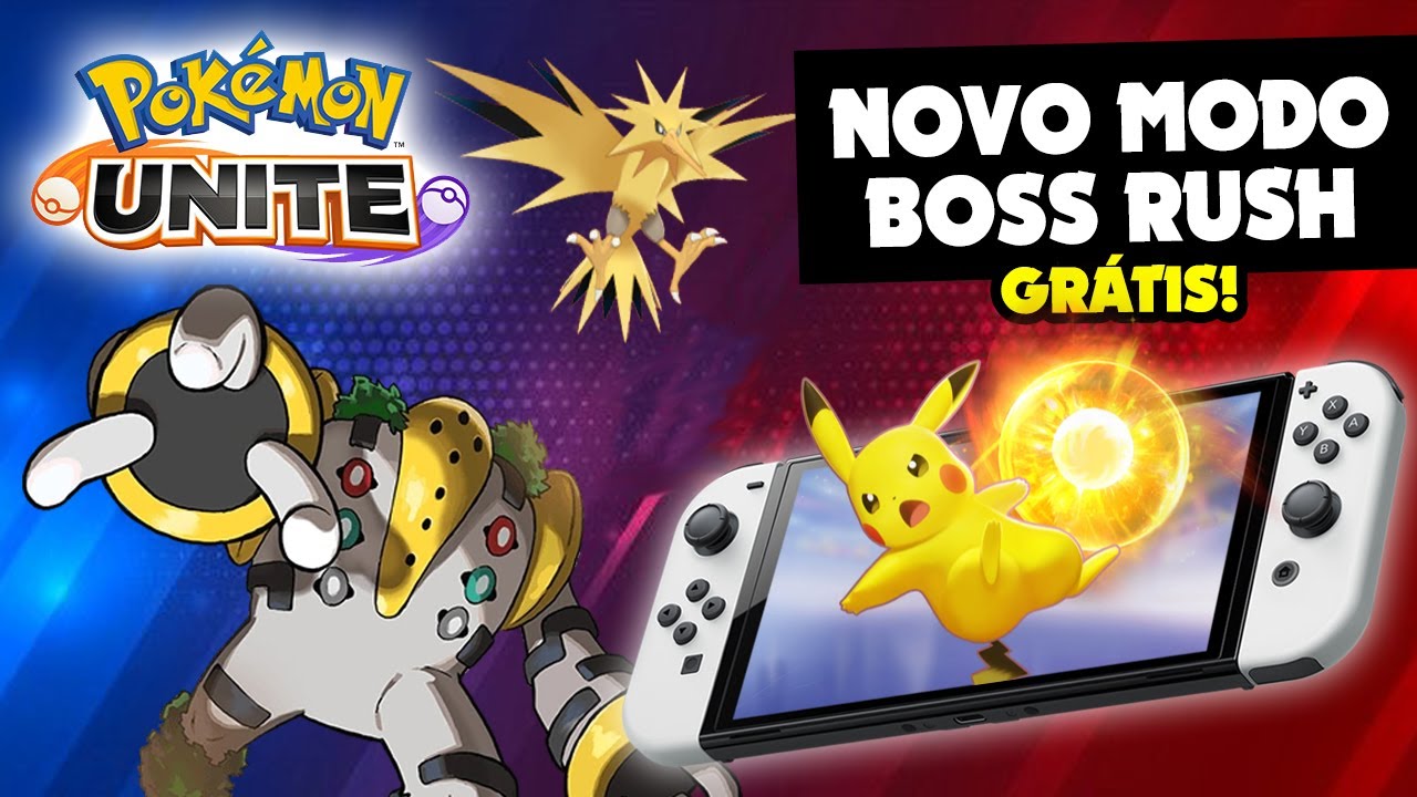 Novo modo BOSS RUSH para Pokémon Unite tá muito TOP! - YouTube