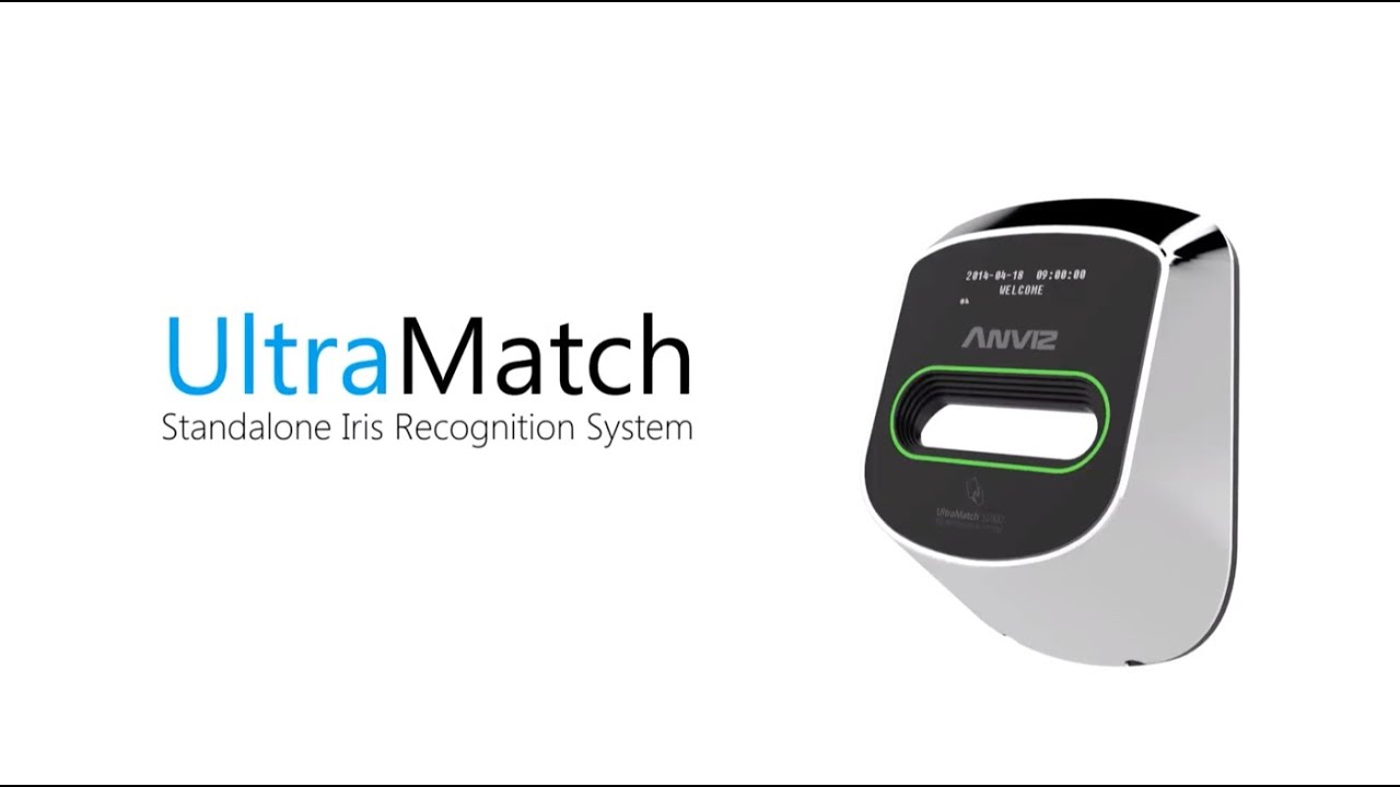 Touchless Access Control, Anviz UltraMatch Iris System S1000 - YouTube