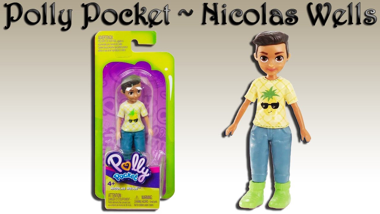 [Review] Mini Boneco Polly Pocket ~ Nicolas Wells - YouTube