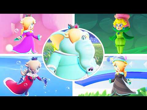 Super Mario Bros. Wonder - All New Power-Ups [4K]