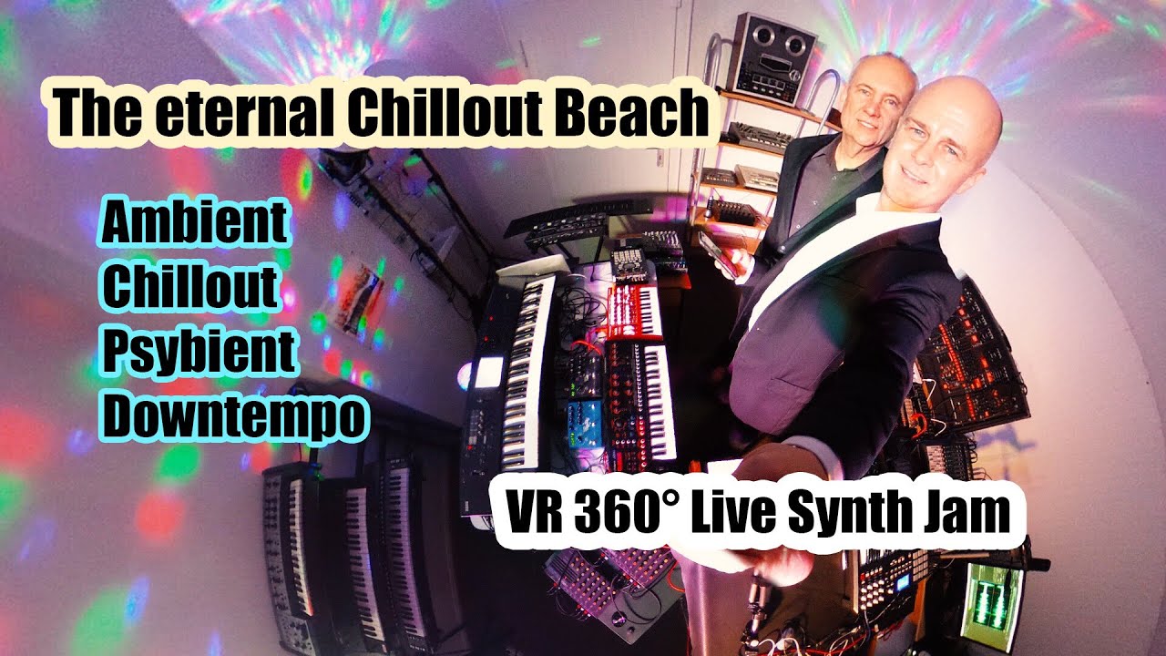 The eternal Chillout Beach | Ambient, PsyChill, Downtempo VR 360° Live ...