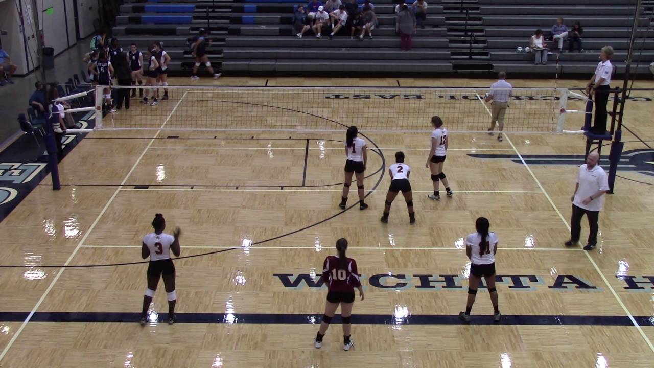 Wichita East High Blue Aces Varsity Volleyball vs West 10/18/2016 ...