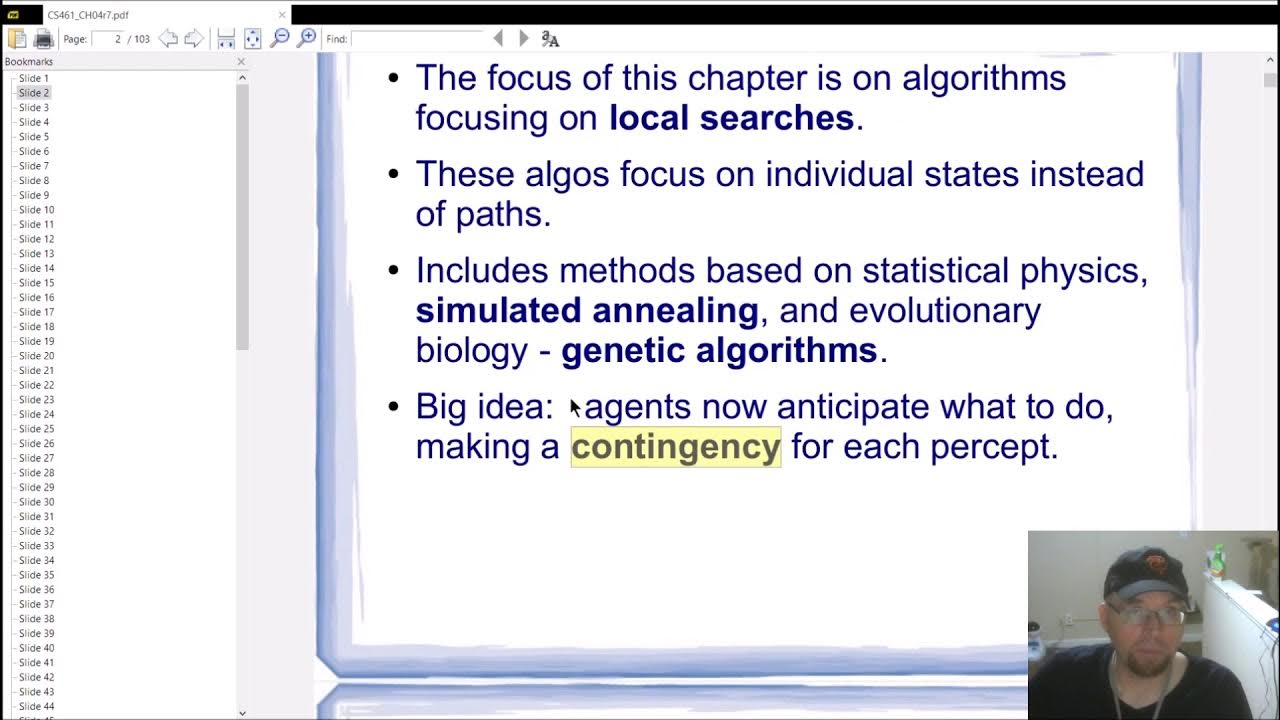 CS461 A.I. Lecture - Beyond classical search [1/6] - YouTube