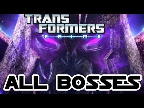 Transformers Prime All Bosses | Boss Fights (WiiU) - YouTube