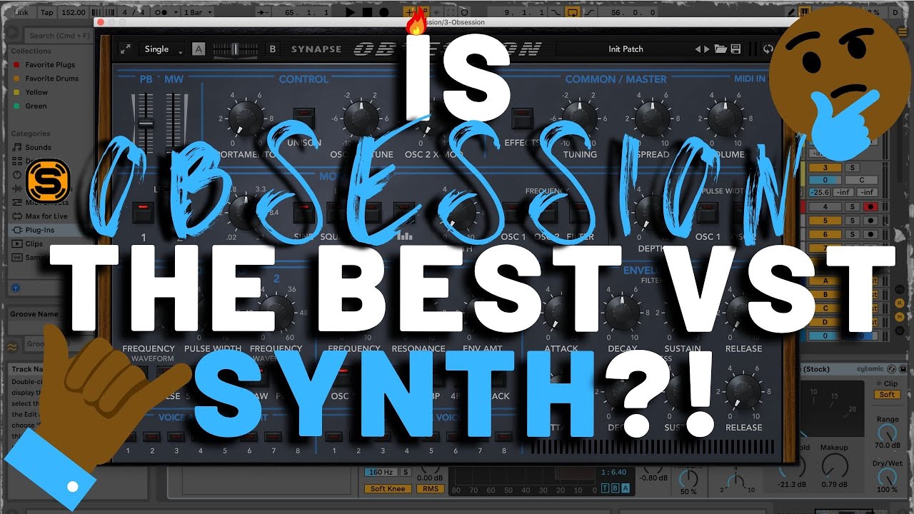 Synapse Audio Obsession - Review and Make Sounds From Scratch With Vst ...