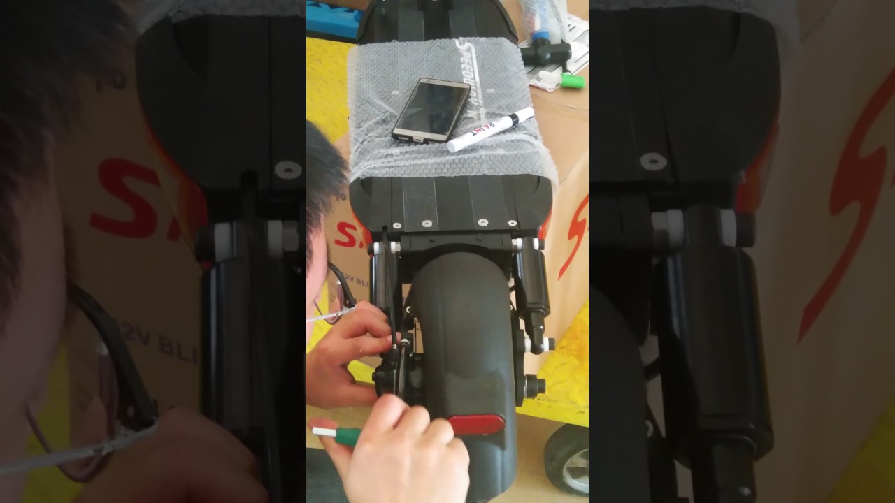 Brake adjustment for speedway4 - YouTube