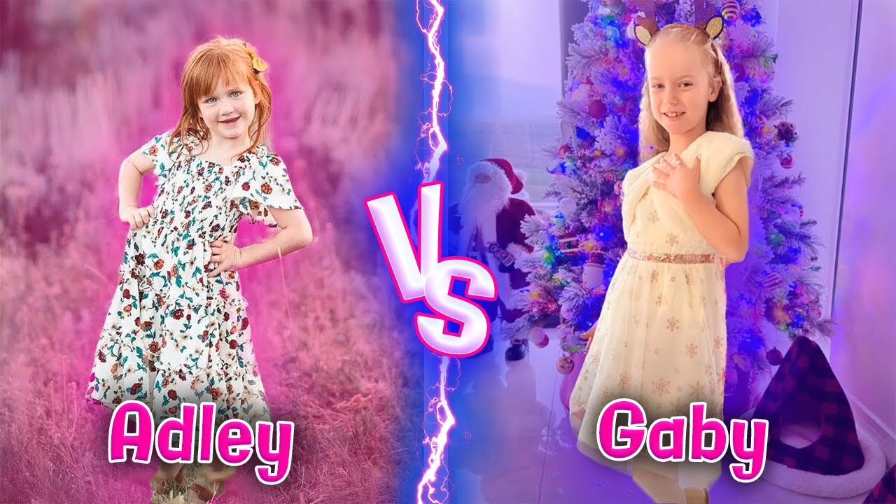 A for Adley vs Gaby (Gaby and Alex) The Incredible Transformations 🔥 ...
