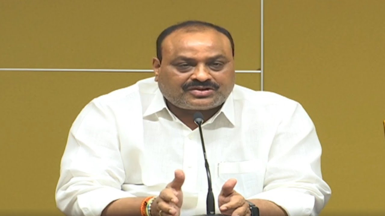 Acham Naidu And Yanamala Joint Press Meet Live About Over AB ...