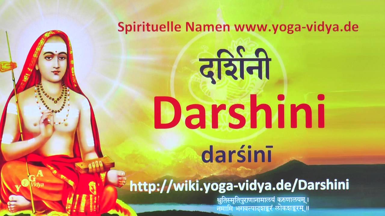 Spiritueller Name Darshini - Bedeutung und Übersetzung aus dem Sanskrit ...