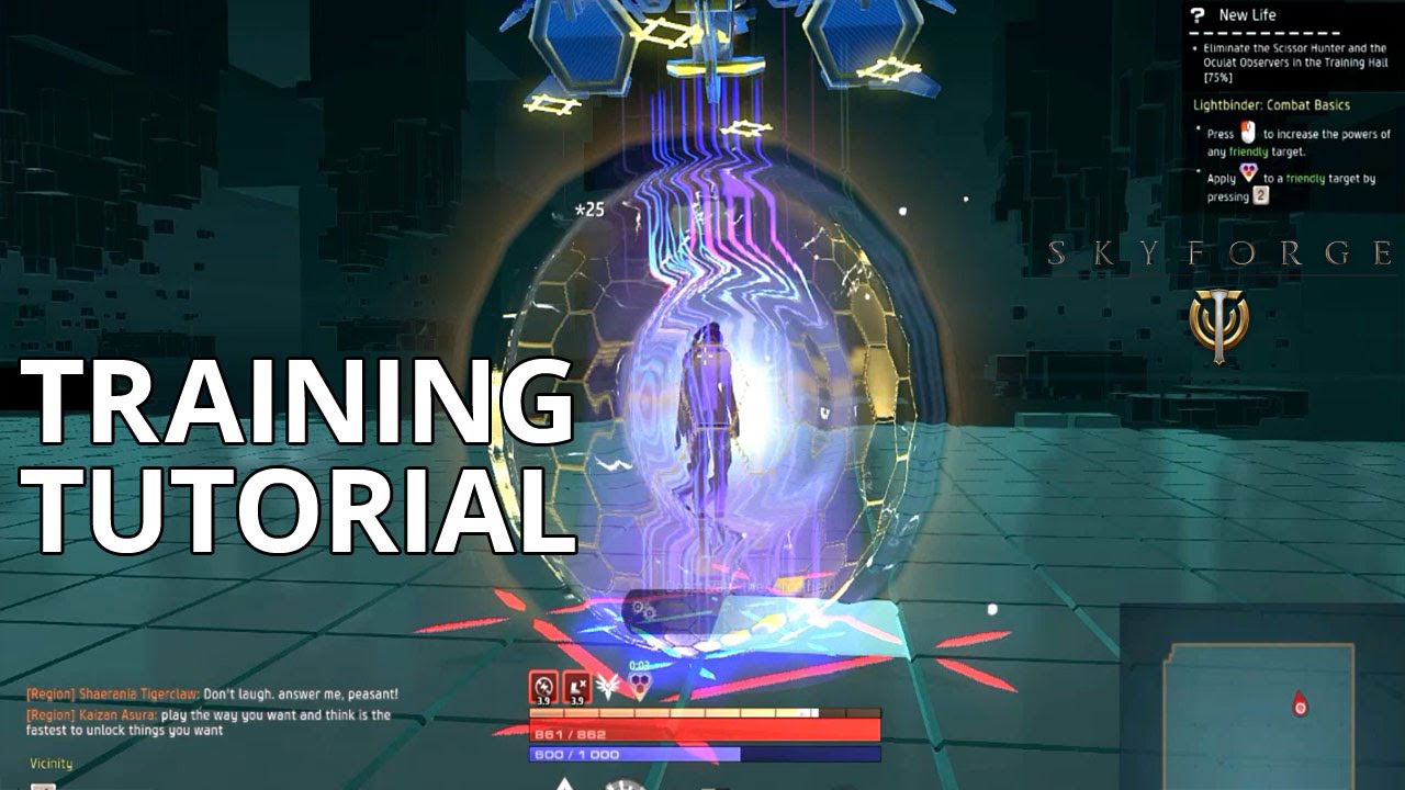 Training Tutorial - Skyforge (Lightbinder) - YouTube