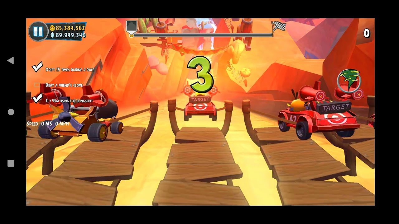 angry birds go fun edition green bird - YouTube