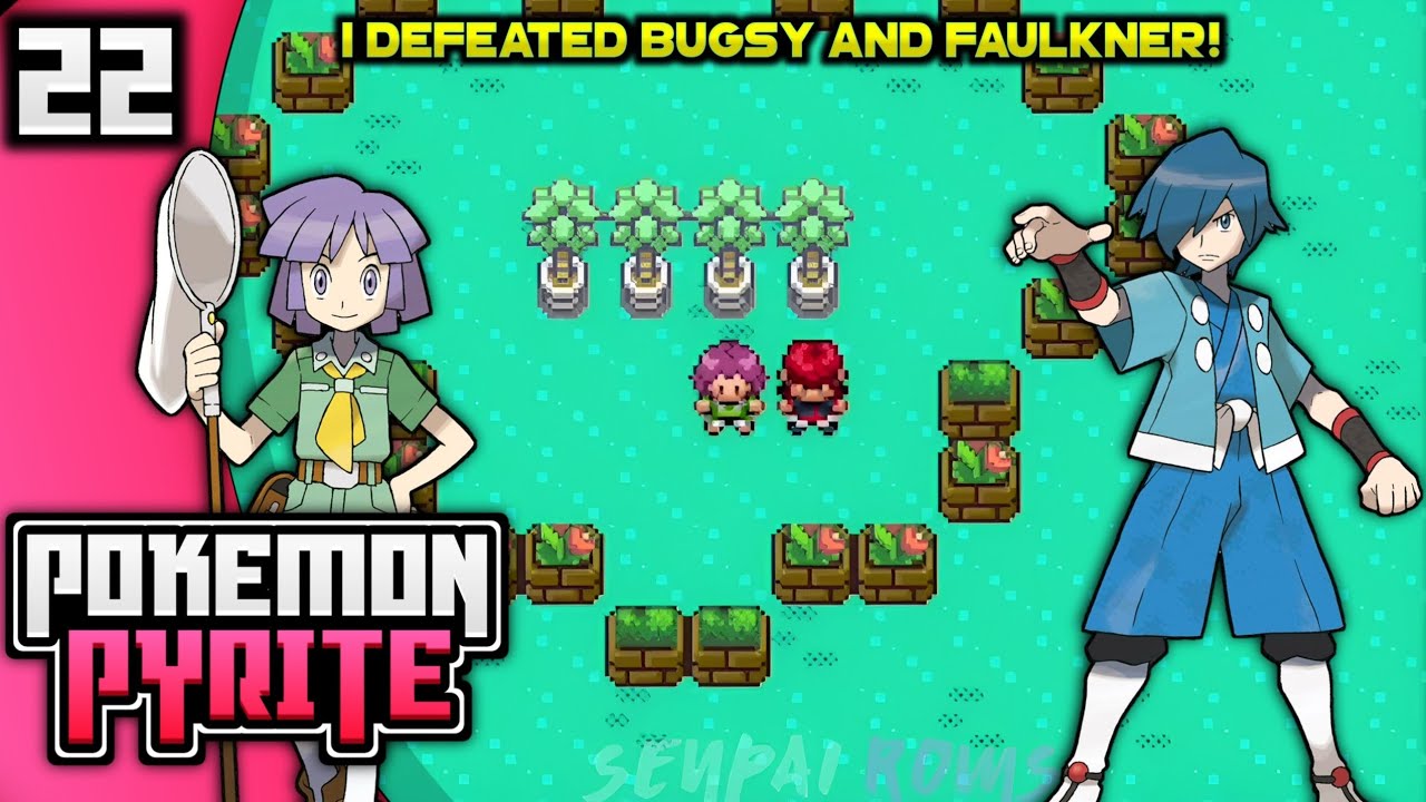 I Defeated Bugsy and Faulkner! | Pokemon Pyrite Fangame Episode 22 ...