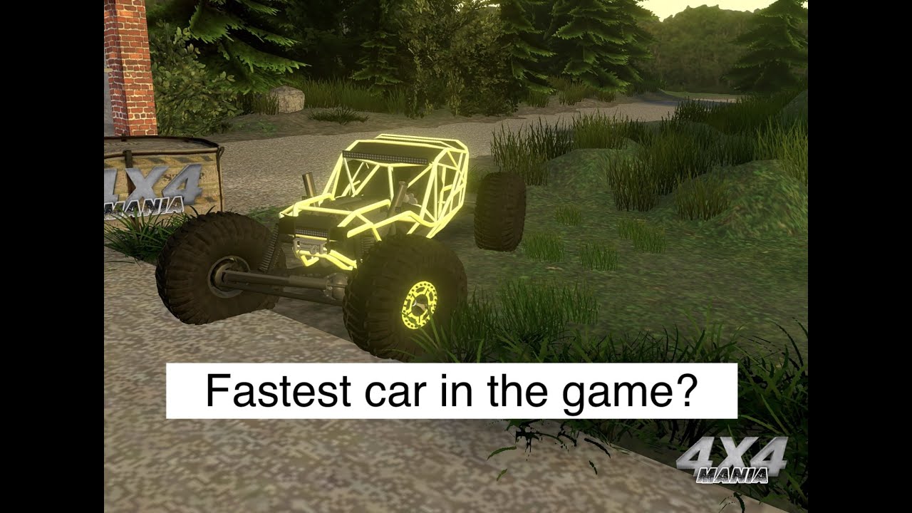 What are the Top 5 fastest cars in 4x4 mania?? - YouTube