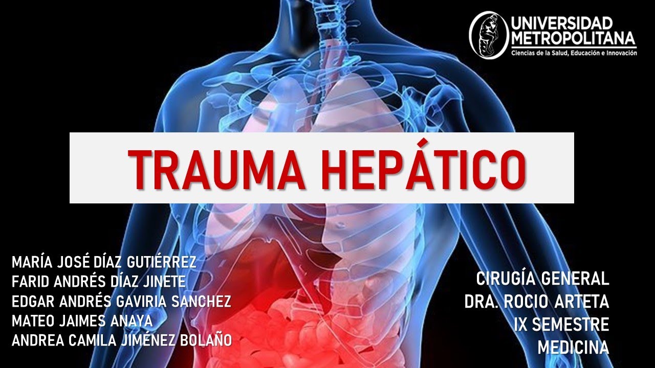 Trauma Hepático - YouTube