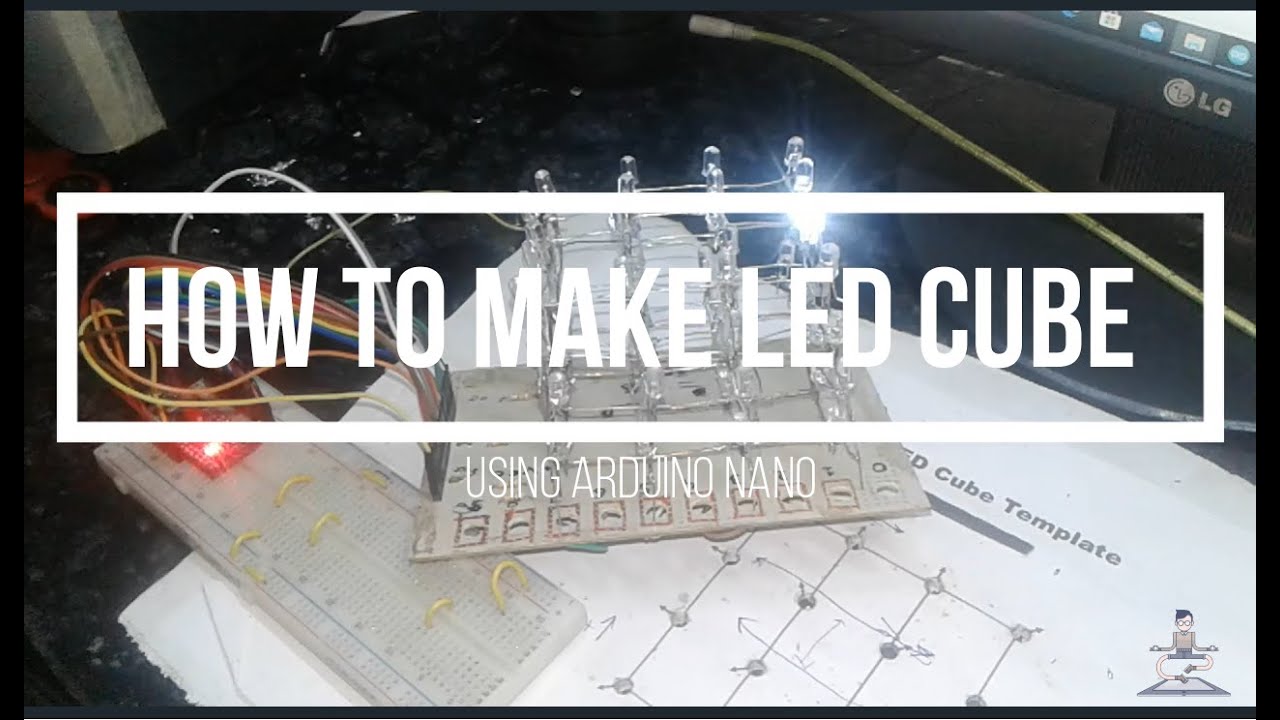 How To Make Led Cube Using Arduino Youtube