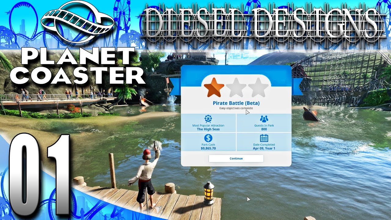Planet Coaster Beta :EP1: Career Mode! (PC Let's Play HD) - YouTube