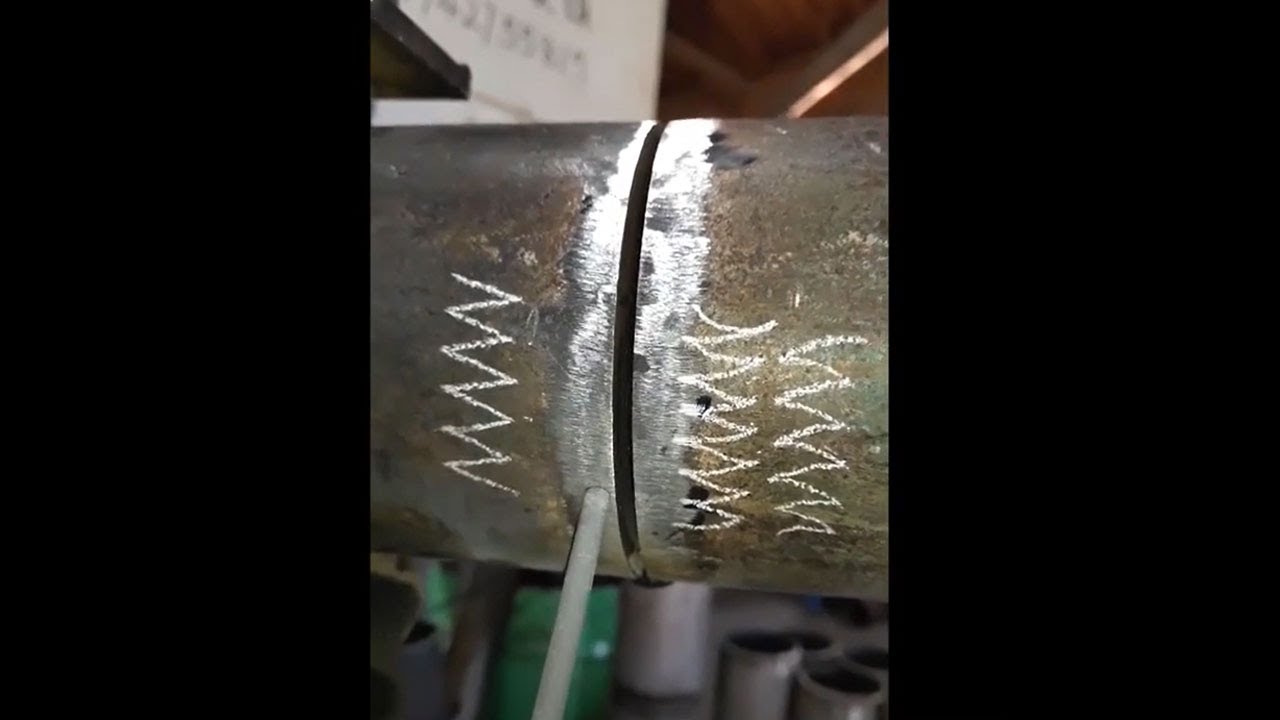 (SMAW-12) Z-shaped pipe connection welding technique - YouTube